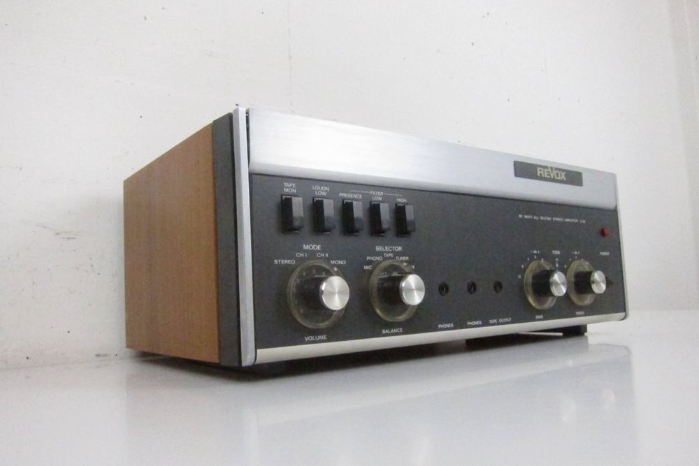 Revox A78 Vintage Stereo Verstärker | Kaufen auf Ricardo