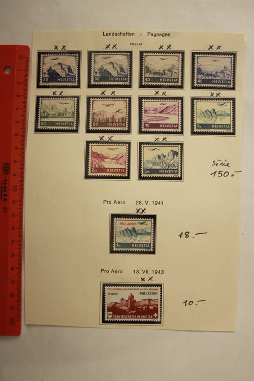 timbres Aviation 1941/48 (Gebraucht) in La plaine für CHF 15 – mit Lieferung auf Ricardo kaufen