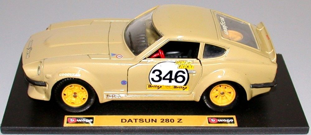 Datsun 280Z Rally, BBURAGO 1:24 (Neu (gemäss Beschreibung)) in ...