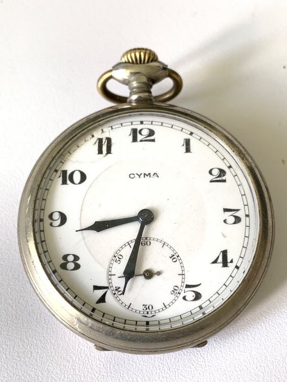 Antike Cyma Taschenuhr läuft (Gebraucht) in Stadel für CHF 45 – mit Lieferung auf Ricardo kaufen