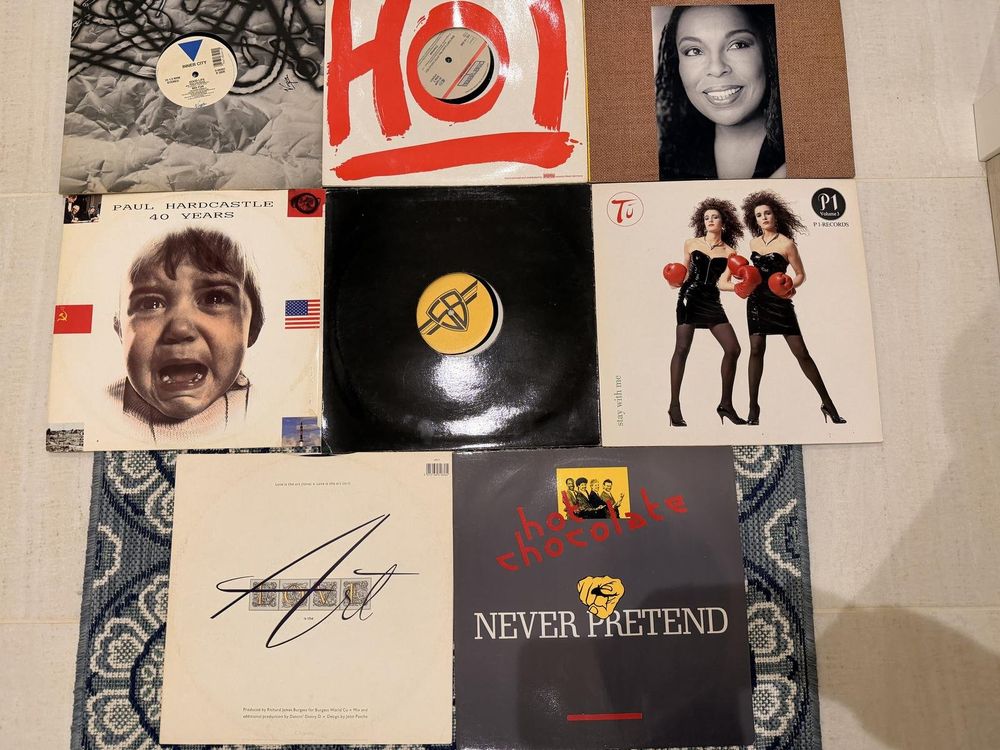 8 Maxi LP`s 80-iger, Roberta Flack, Hot Chocolate, Chemise (Gebraucht ...