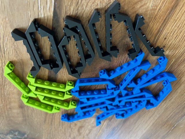 LEGO 30x Schrägstein 6x1 (52501) | Kaufen auf Ricardo