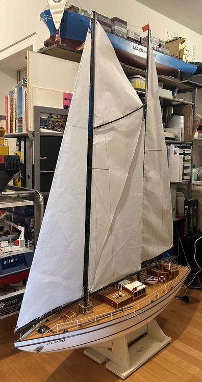 Schönes RC Segelboot Atlantis, Segelyacht (Gebraucht) in Stäfa für CHF ...