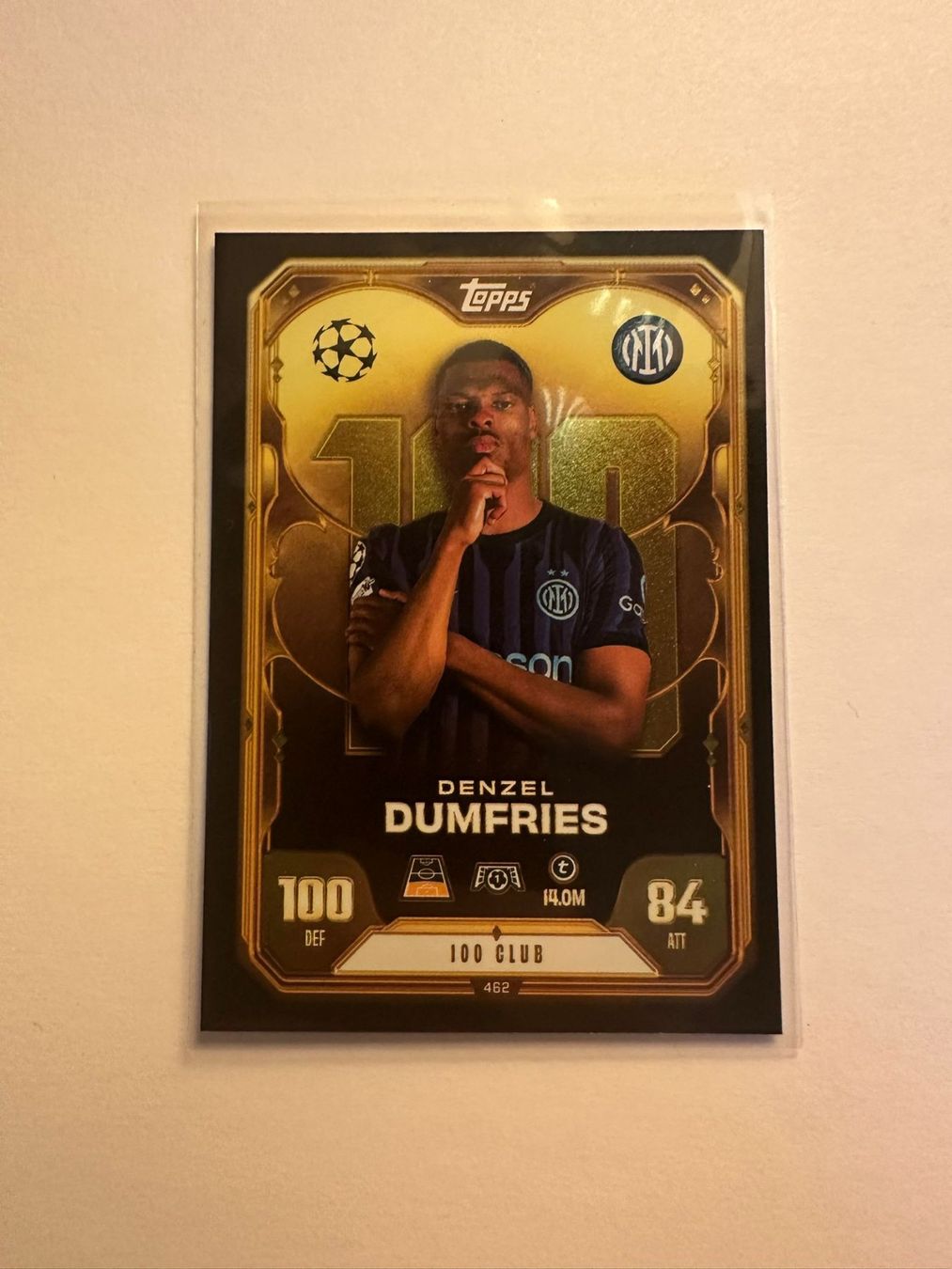 Denzel Dumfries 100 Club Match Attax 2025/26 (Gebraucht) in Sigriswil ...
