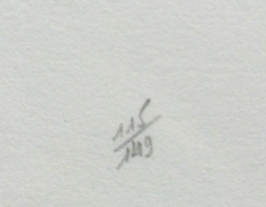 Alberto MORETTI (1922-2012) Lithographie Handsigniert | Kaufen auf Ricardo