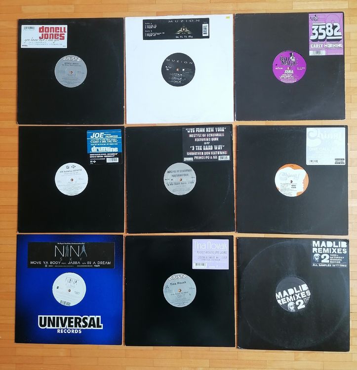 Collection Vinyles Hip-Hop/ Rap/ Soul/ Funk Rare et Variée (Gebraucht ...