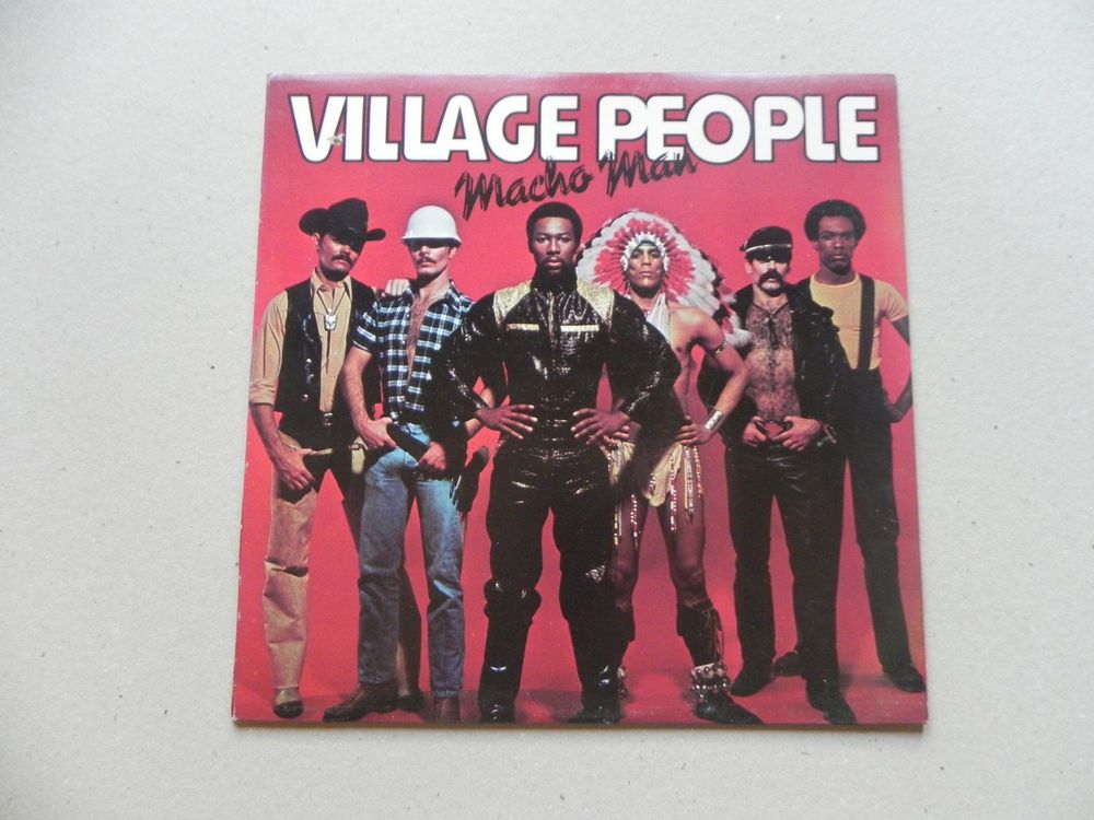 LP USA Disco Funk Soul Group Village People 1978 Macho Man (Gebraucht ...