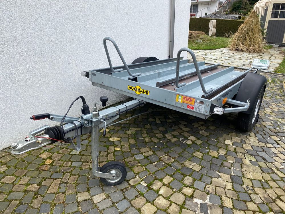 Motorrad-Transportanhänger Humbaur HM102212 - 2 Motorräder (Gebraucht ...