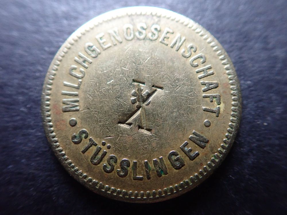 Jeton Milchgenossenschaft Stüsslingen Solothurn 1 Liter (Gebraucht) in Lugano für CHF 11.9 – mit ...