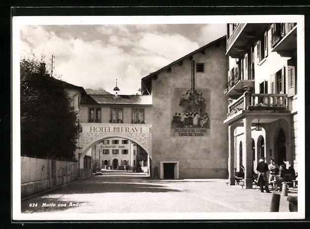 AK Andeer, Gasthof Sonne und Hotel Fravi | Kaufen auf Ricardo