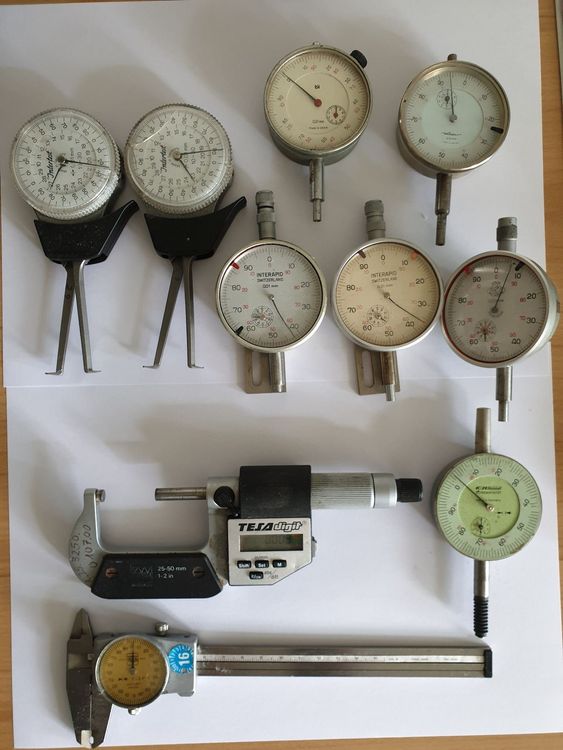 Konvolut Messmittel Messuhr Mikrometer | Kaufen auf Ricardo