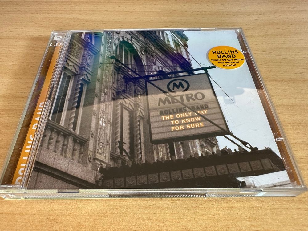 Rollins Band – The Only Way To Know For Sure - 2 CD (Gebraucht) in ...