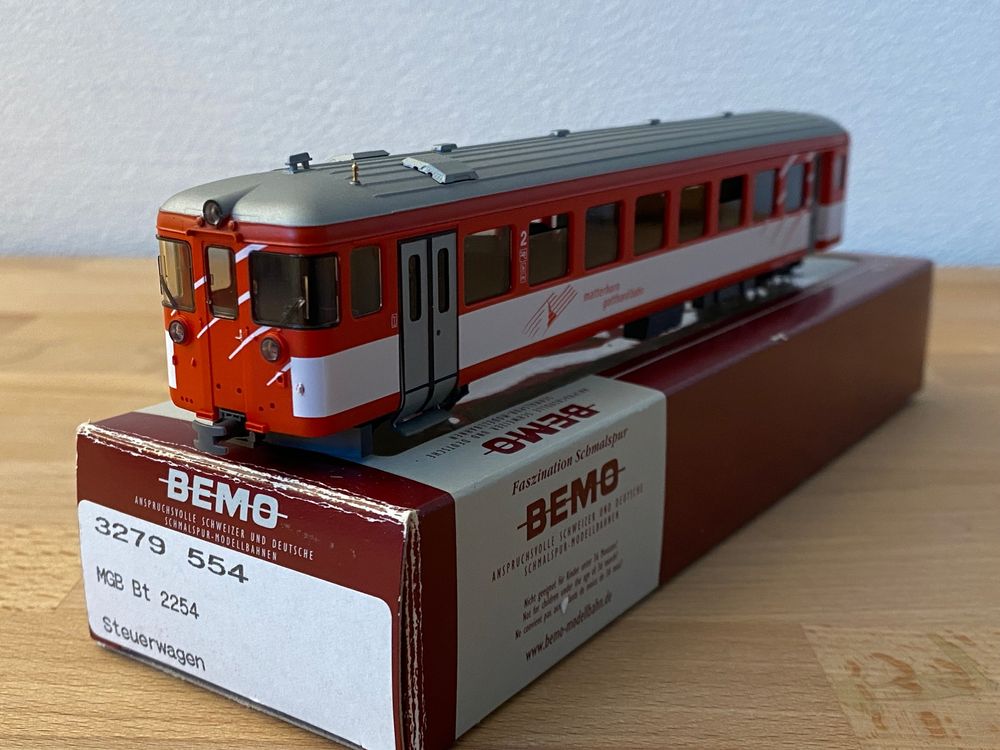 MGB Bemo Set aus 6 neuen Wagen mit Steuerwagen (Neu (gemäss Beschreibung)) in Goldau für CHF 385 ...