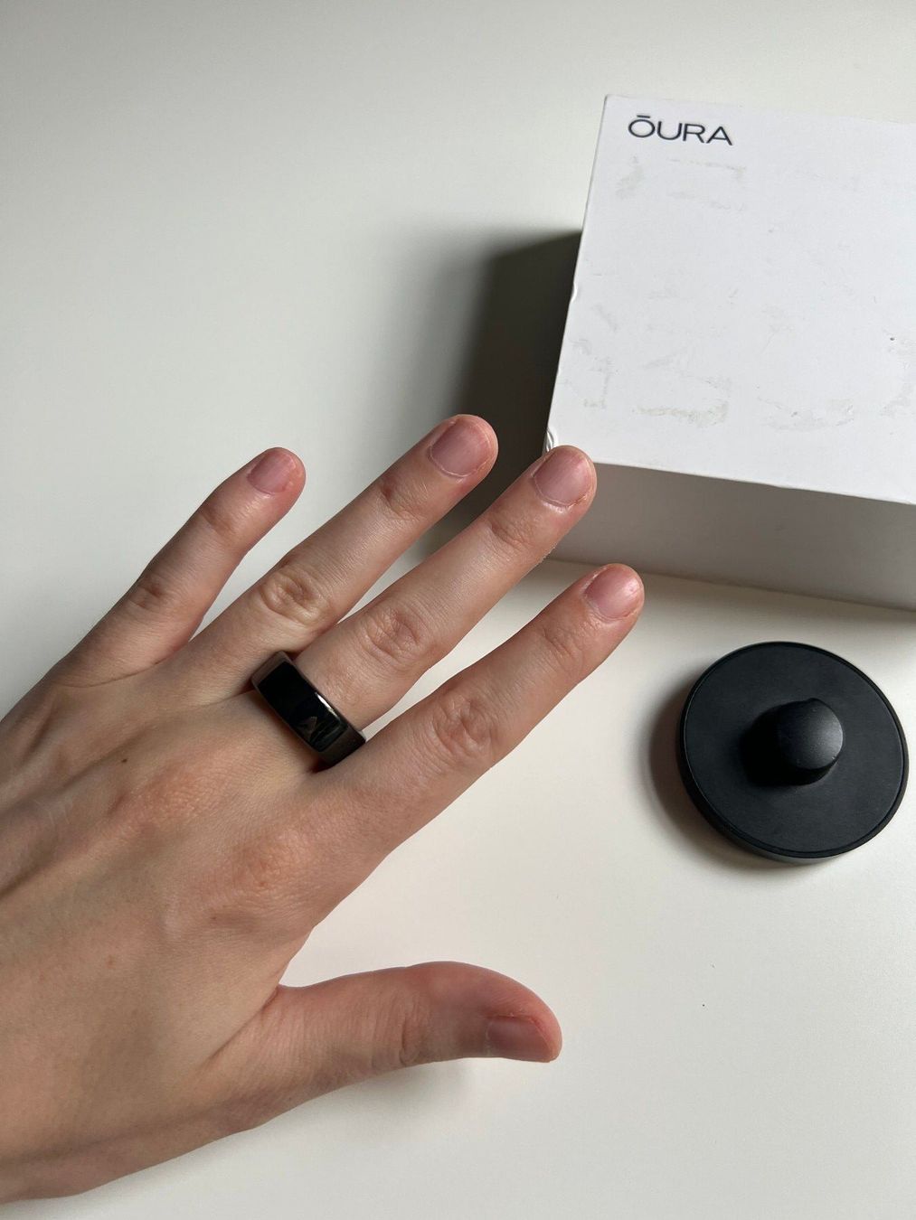 Oura Smart Ring Gen 3, Size US 7, Horizon Black (Gebraucht) in Zürich ...
