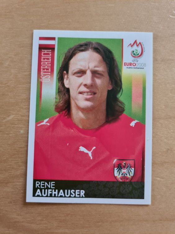 Panini UEFA EURO 2008 Nr. 169 Rene Aufhauser (Gebraucht) in Oberwil BL ...