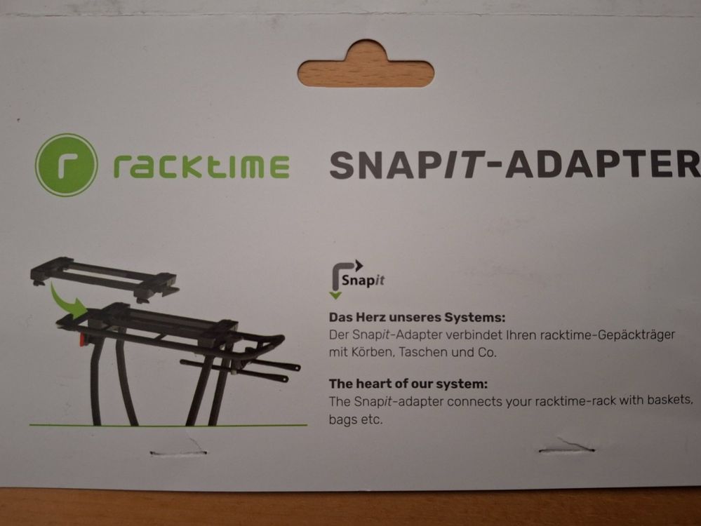 racktime - SNAPIT-ADAPTER | Kaufen auf Ricardo
