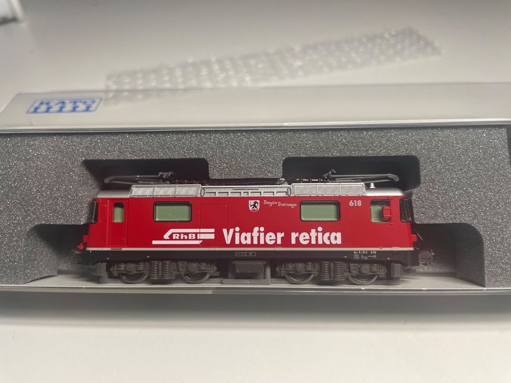 RhB Ge 4/4 II Nr. 618 "Bergün" Spur N von Kato | Kaufen auf Ricardo