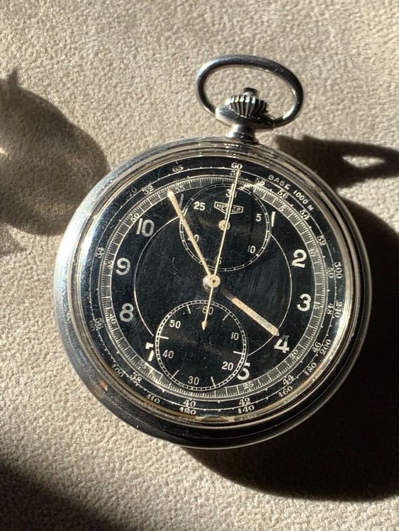 Taschen Uhr. Heuer Acier Staybrite.Defek (Gebraucht) in Erlenbach im ...