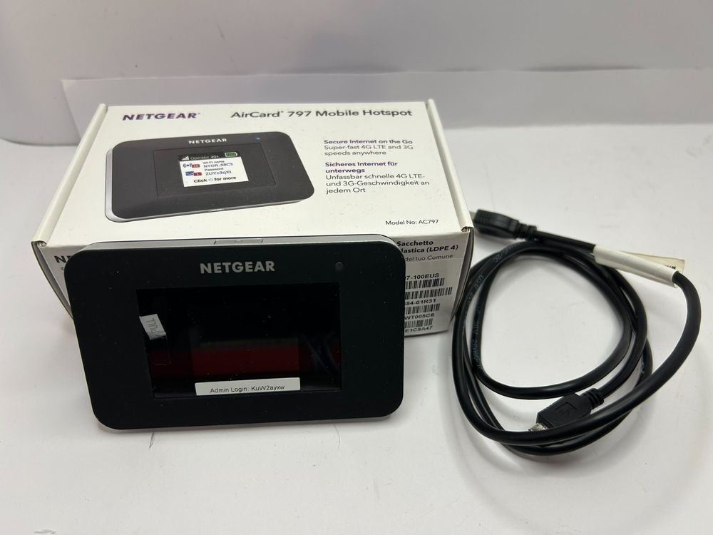Netgear AirCard 797 Mobile Hotspot (4G Router) (Gebraucht) in Oberkulm ...