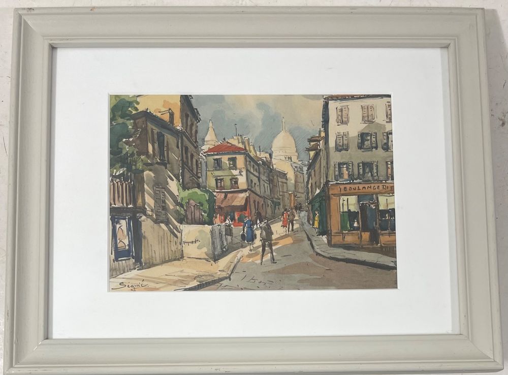 Interessante Gassen Szene Aquarell unleserlich Signiert (Gebraucht) in Root für CHF 24 – mit ...