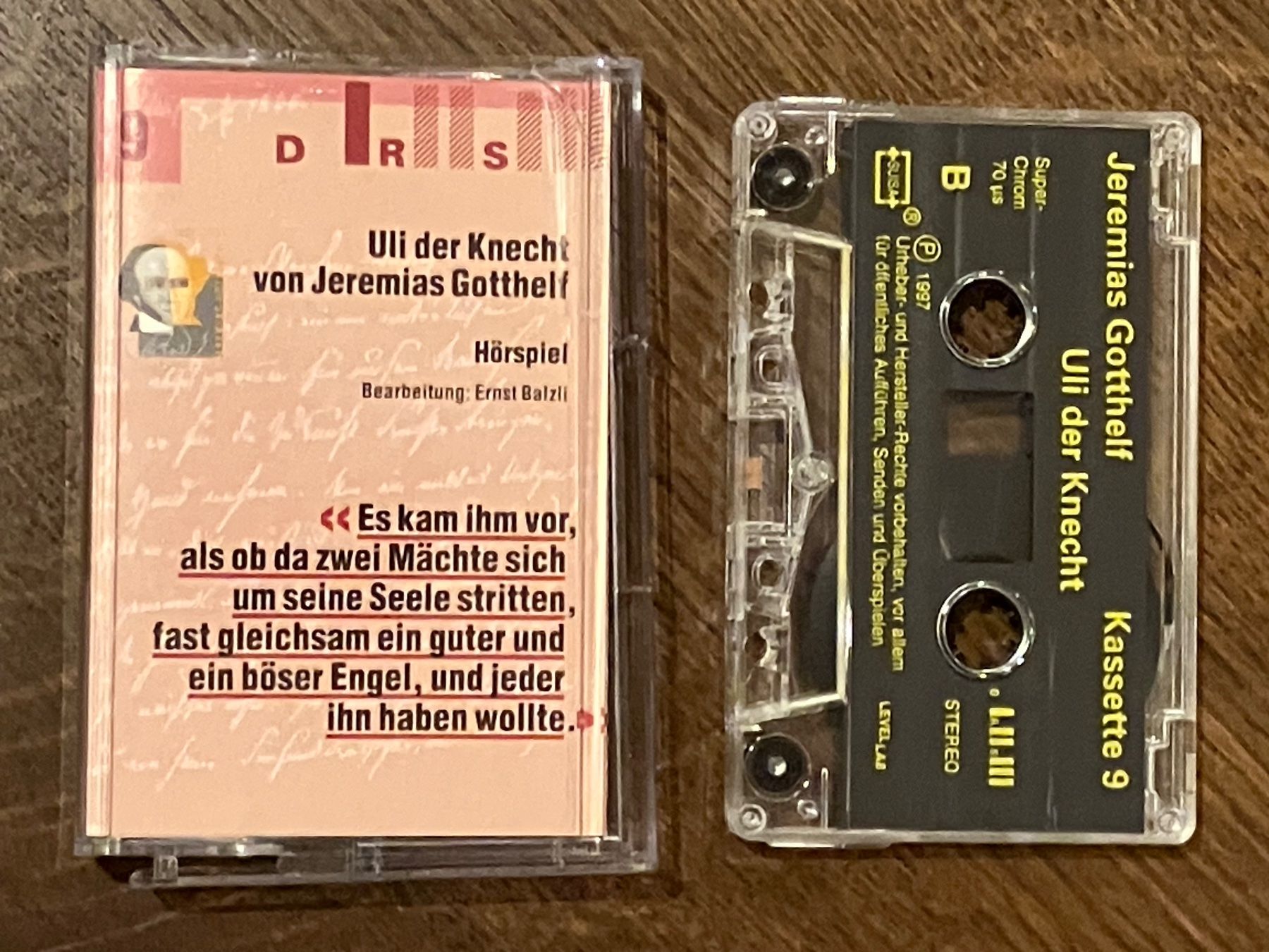 DRS Original Hörspiel "Ueli der Knecht" von Jermias Gotthelf (Gebraucht ...