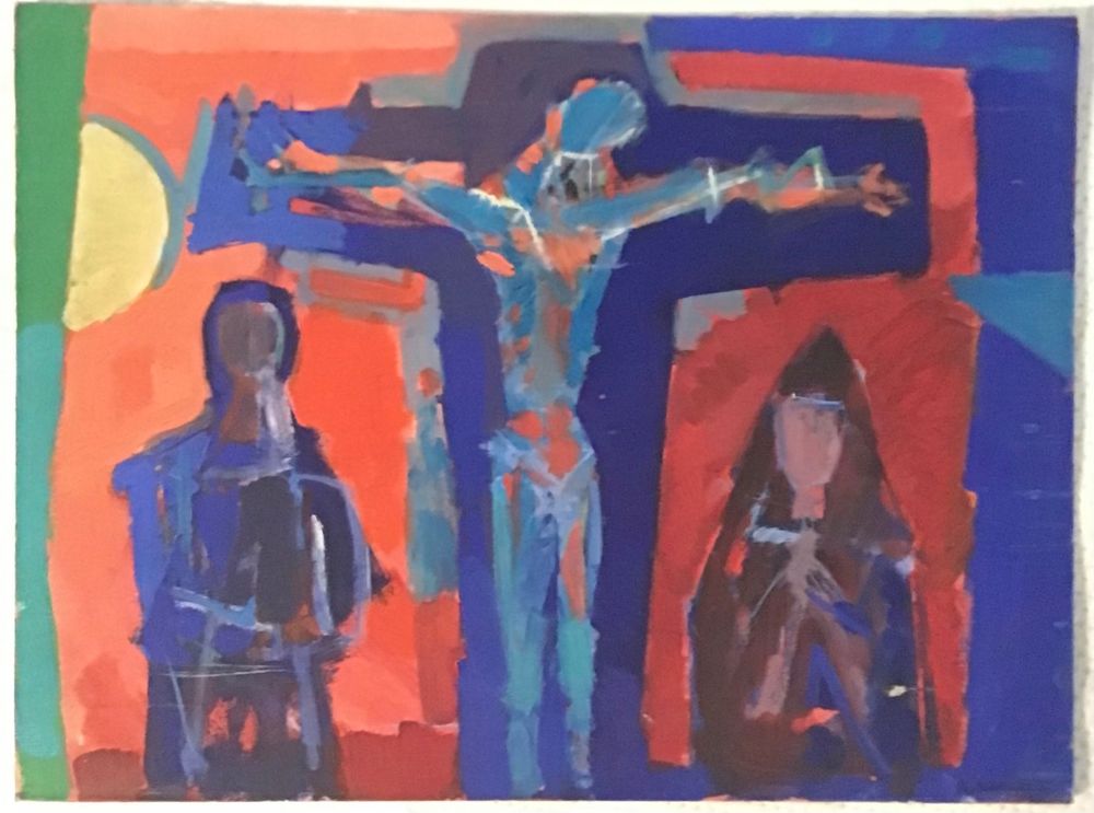 André BRECHET (1921-1993) Jesus Gemälde mit Personen (Gebraucht) in Root für CHF 45 – mit ...