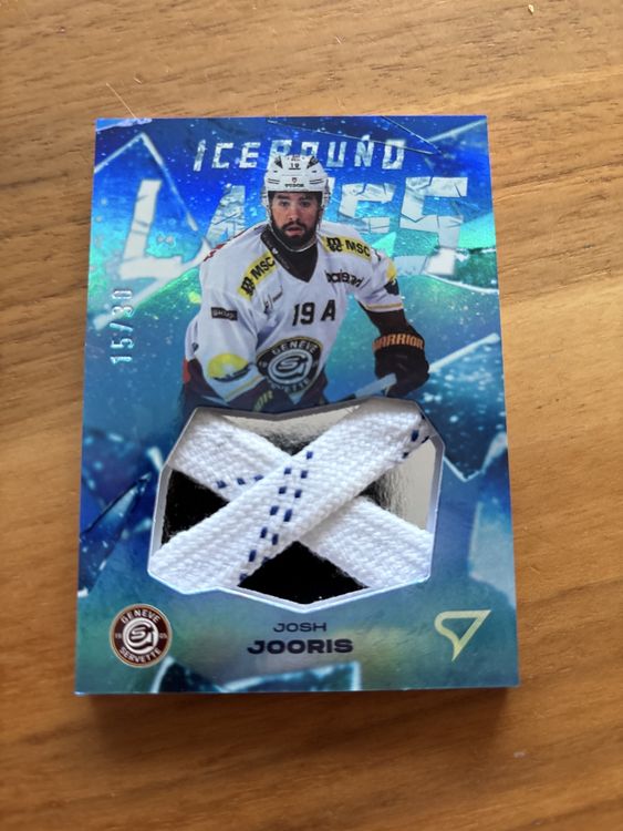 Josh Jooris Game Worn Karte 15/30 Servette | Kaufen auf Ricardo