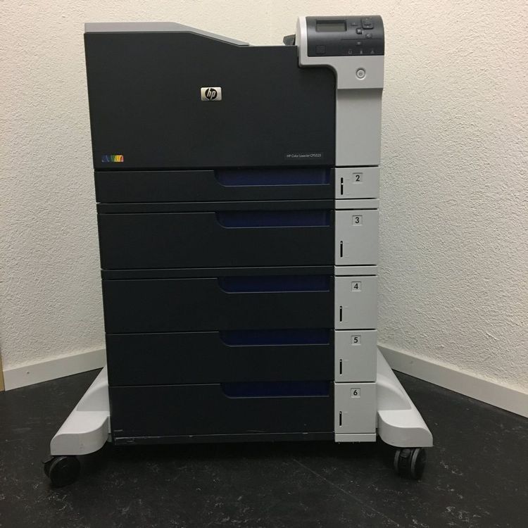 HP LaserJet Enterprise CP5525dn, Duplex, Top Gelegenheit | Kaufen auf ...
