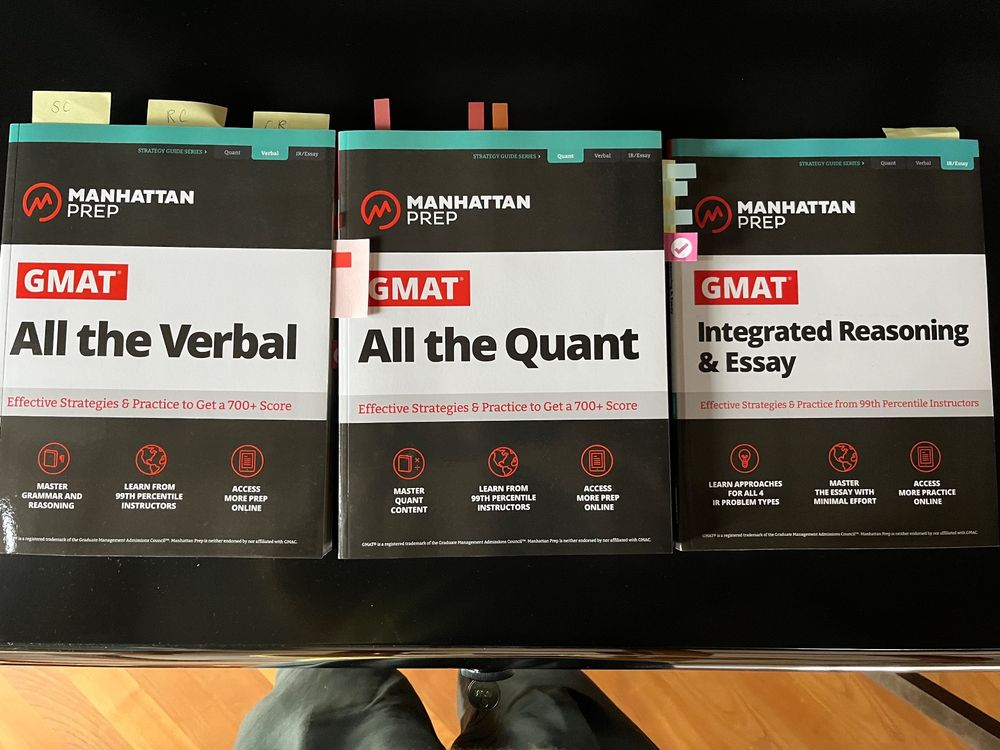 GMAT Manhattan Prep Books (Verbal, Quant & Essay) | Kaufen auf Ricardo