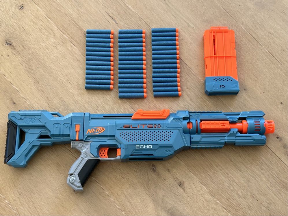 Nerf Elite 2.0 Echo CS-10 (Gebraucht) in Bad Ragaz für CHF 20 – mit Lieferung auf Ricardo kaufen