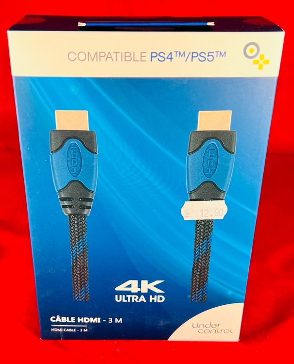 Neu : Câble HDMI 4K ULTRA HD - 3 mètres (Neu und originalverpackt) in ...