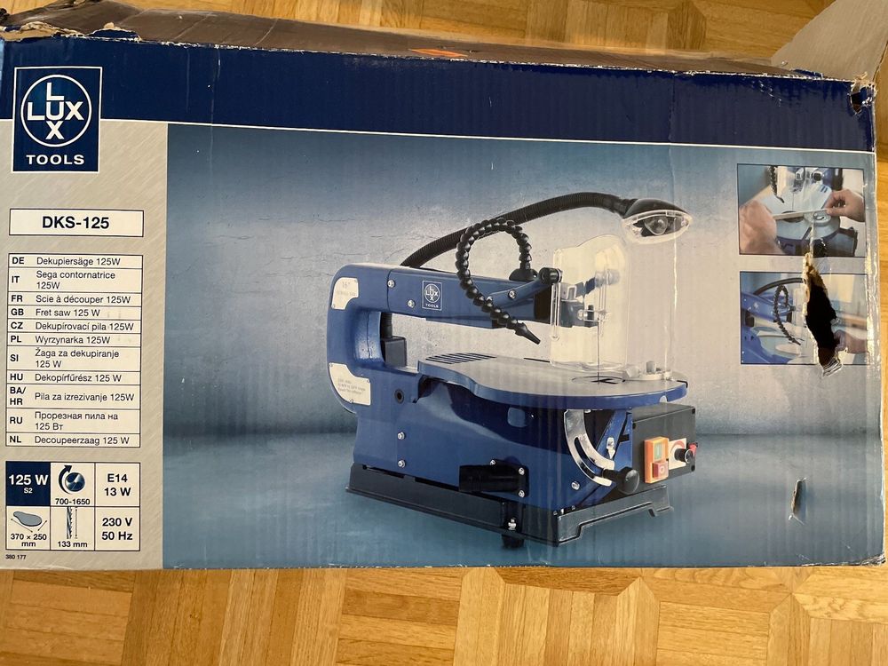 Dekupiersäge 125W LUX Tools DKS-125 | Kaufen auf Ricardo