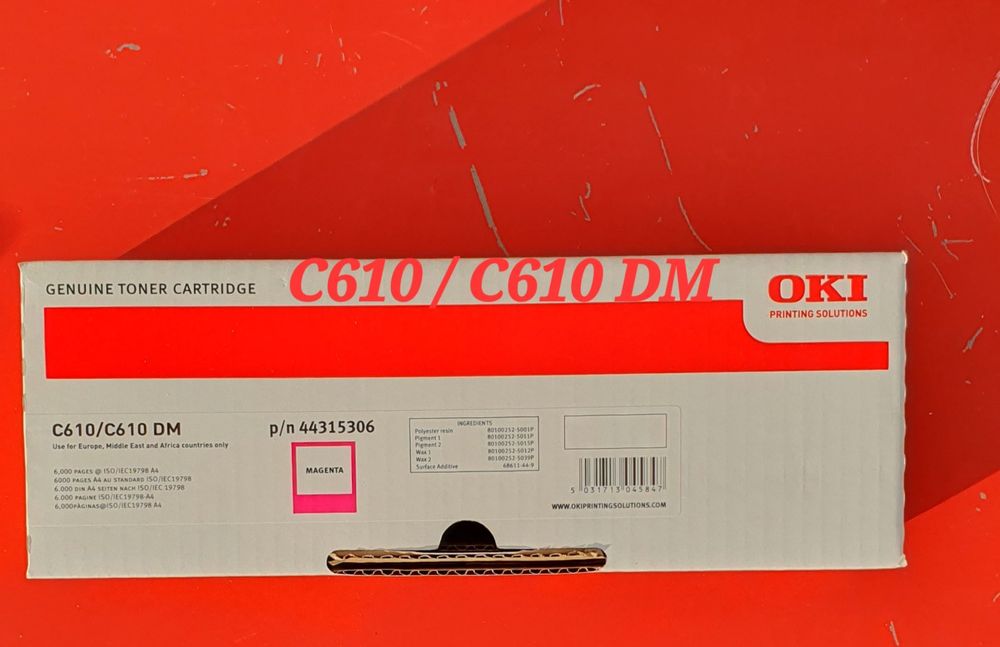 OKI Original Toner C610 / C610 DM MAGENTA (Neuf avec emballage d'origine) à Erde pour CHF 69 ...