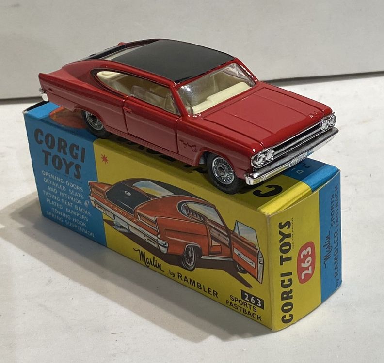 Corgi Toys (GB) 263 Marlin Rambler Fastback (1966 – 69) (Gebraucht) in ...