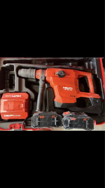 Perforateur Burineur/Akku-Bohrhammer Hilti Nuron TE 60 22 (Gebraucht) in Echallens für CHF 1705 ...