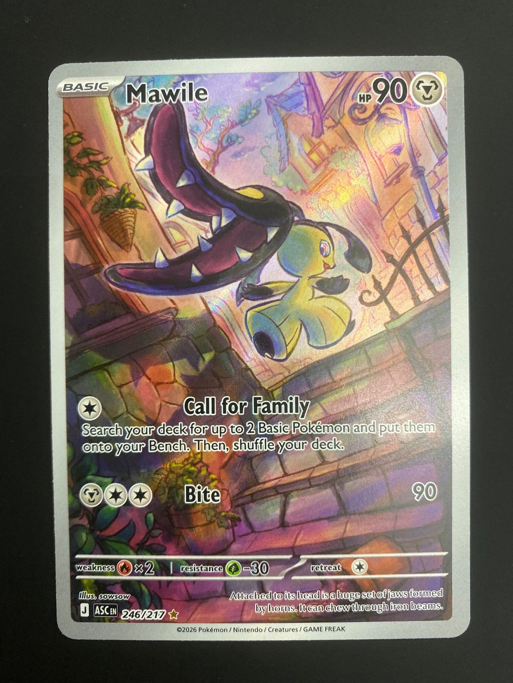 Mawile 246 - Illustration Rare - Ascended Heroes - EN ab 1 (Neu (gemäss ...