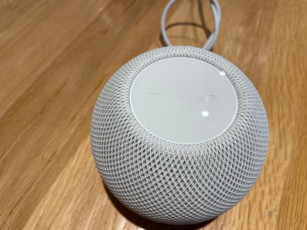 Apple HomePod Mini mit Kabel und 20 Watt-Netzadapter (Gebraucht) in ...
