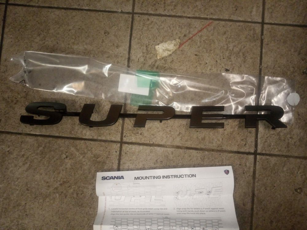 Scania Super Emblem (Gebraucht) in Rothenthurm für CHF 60 – mit ...