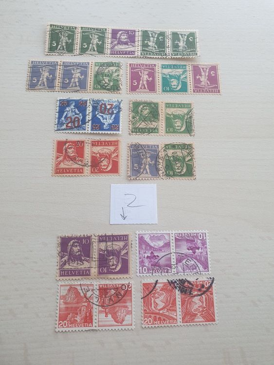 Kehrdrucke, Kat 260.-, ab 1.- | Kaufen auf Ricardo