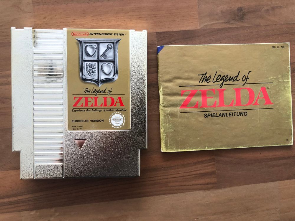 Nes Game Zelda mit Spielanleitung, Pal B (Gebraucht) in Turbenthal für ...