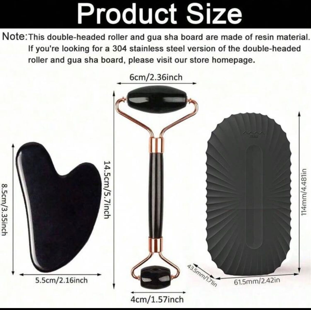 Beauty Set: Gua Sha, Roller & Eis-Kontur-Massagegerät! (Neu und ...