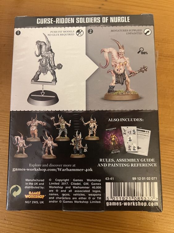 Warhammer Old Poxwalker Set Easy to build (Neu und originalverpackt) in ...