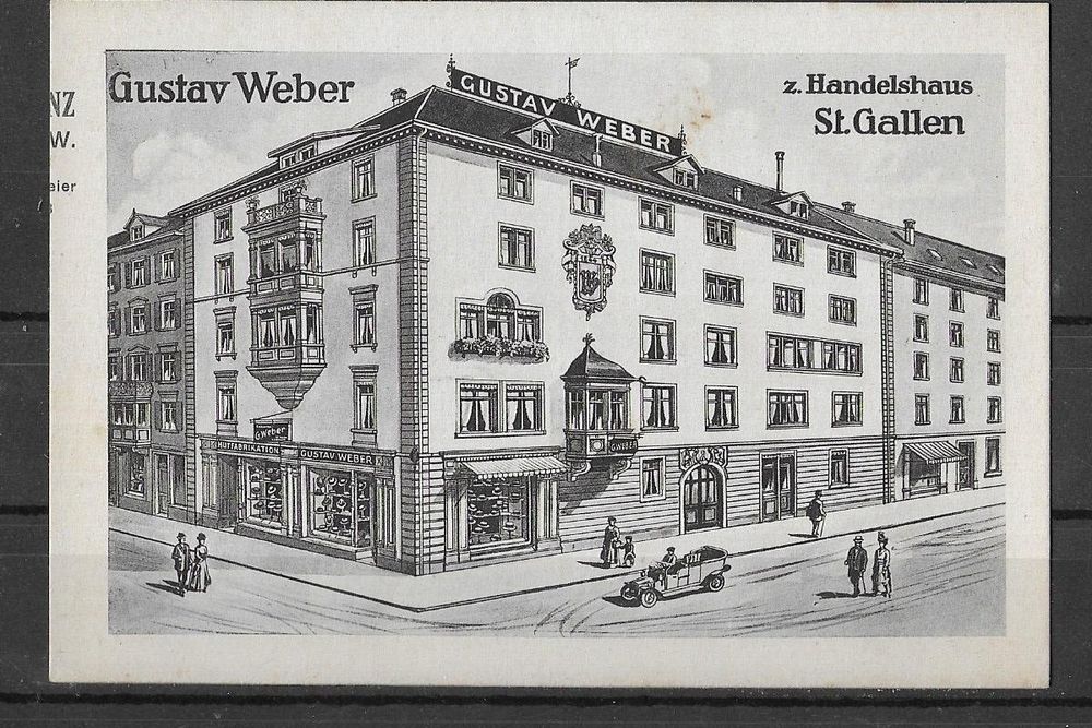 SG St.Gallen Handelshaus Gustav Weber (Litho) | Kaufen auf Ricardo