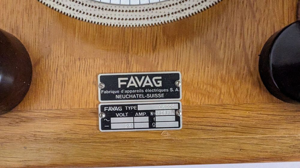 REGULATEUR 2/3 SEC. TYPE H.13 SYSTEME FAVAG Neuchâtel | Kaufen auf Ricardo