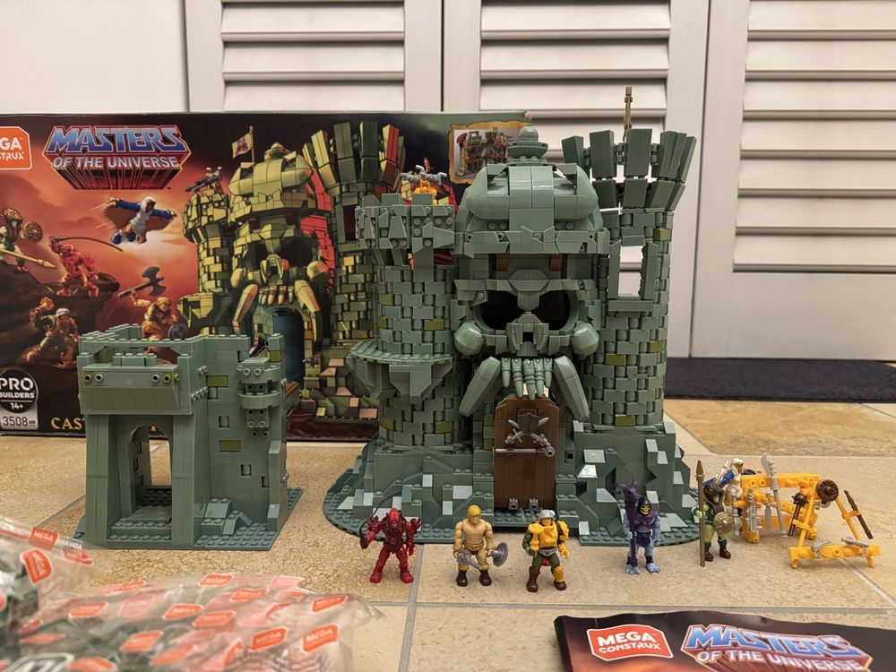 Castle Grayskull - Mega Construx MOTU Lego Greyskull he-man | Kaufen ...