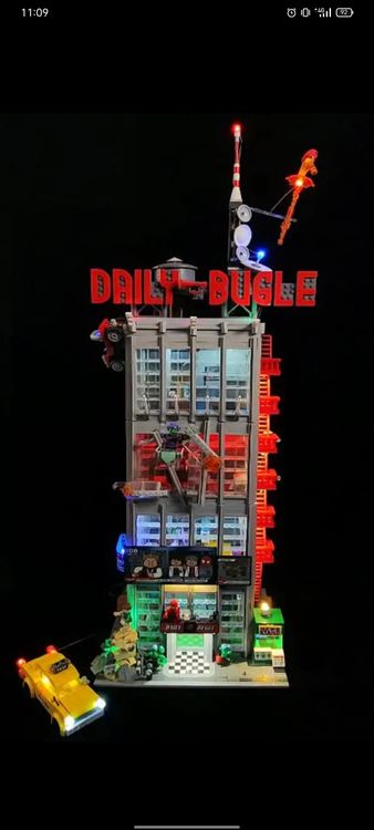 Marvel SpiderMan Daily Bugle Lego 76178 - Light kit only (Neu und ...