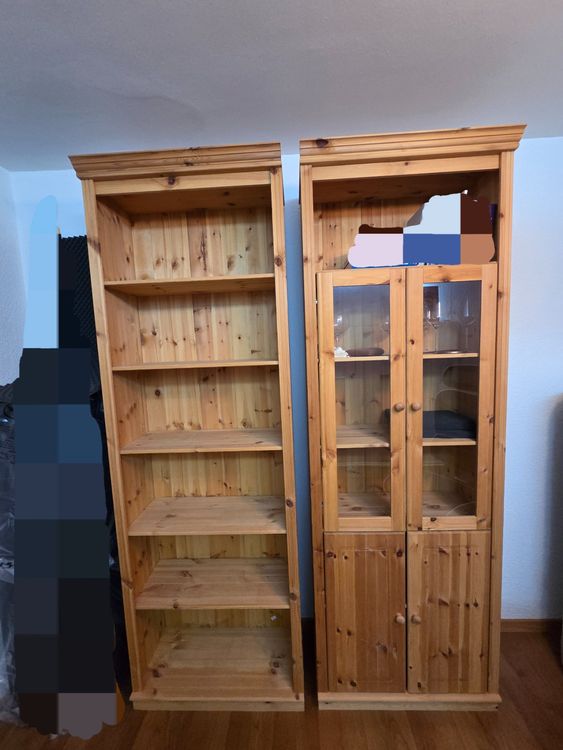 Regal, Lärche natur, massiv, 4-teilig, (Gebraucht) in Bonstetten für CHF 1 – nur Abholung auf ...