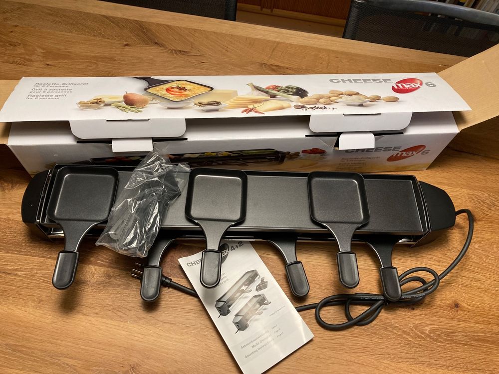 NEU - Raclette-Ofen mit Tischgrill für 6 Personen (Neu und originalverpackt) in Muri b. Bern für ...