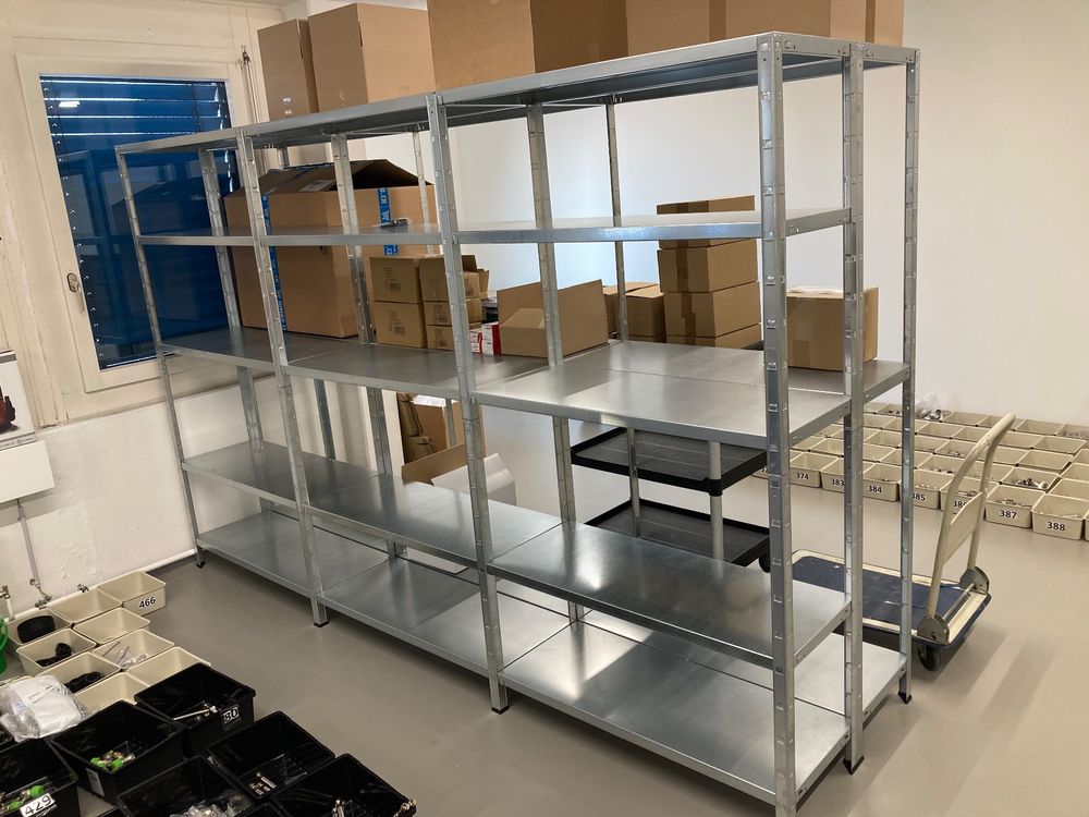 Merox Steckregale 6 stk 40cm x1mx 1.90 m (Gebraucht) in Niederhasli für CHF 199 – nur Abholung ...