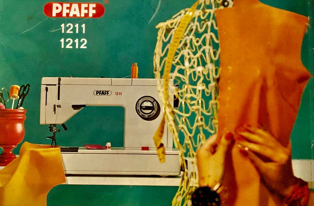 Original PFAFF 1211,1212 Gebrauchsanleitung (Gebraucht) in Brüttisellen ...